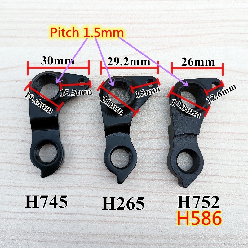 1PC MTB Bicycle Parts MECH Hanger Dropout Road Bike Derailleur Hanger ...