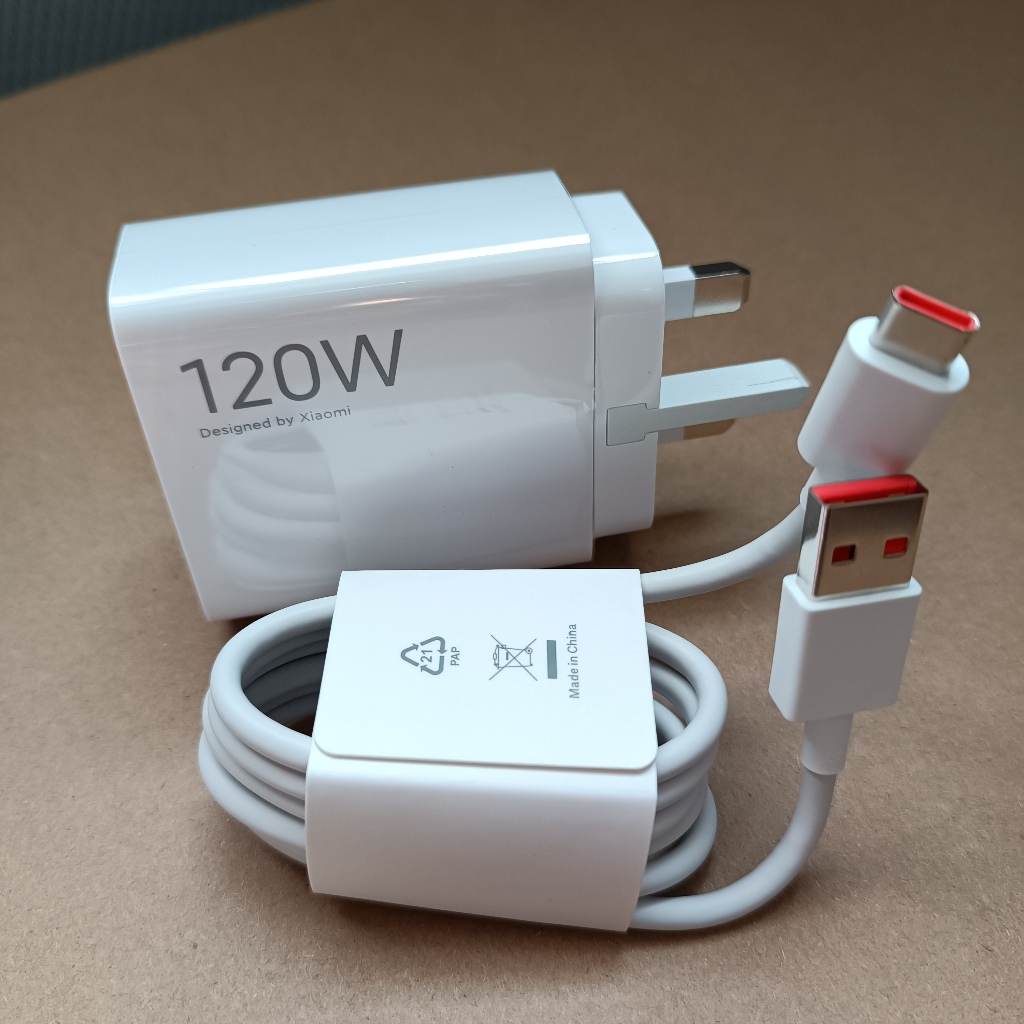 Original Xiaomi 120W Charger MDY-14-EE GaN Fast Charge Plug Xiaomi 6A ...