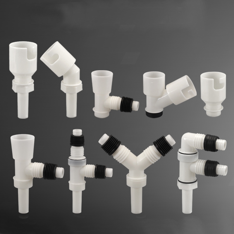 Washing Machine Floor Drain Special Three-Way Joint Drainage Pipe One ...