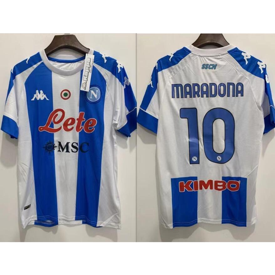 2021 Napoli Special Edition Blue Naples Commemorative soccer jersey ...