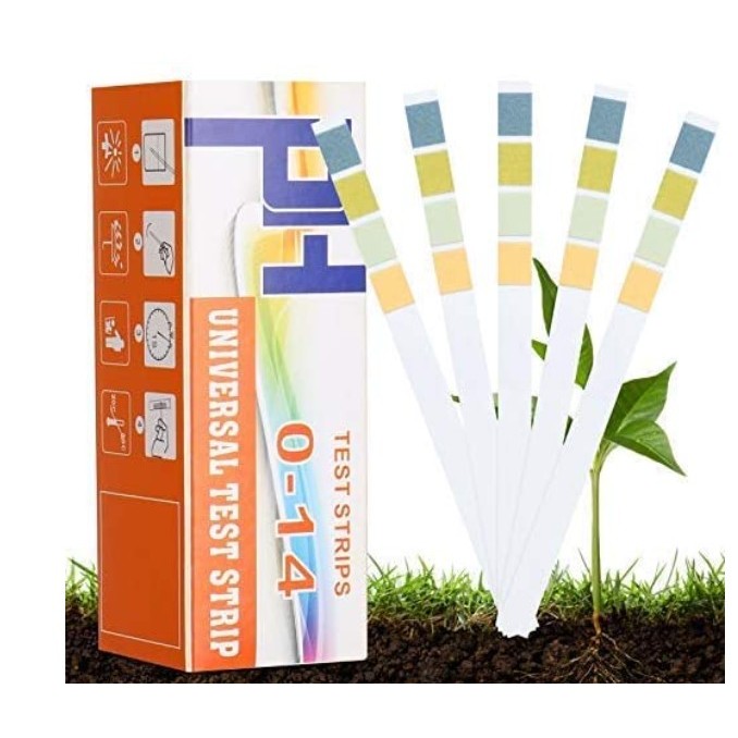 Yieryi 150 Strips 0-14 pH paper, Alkaline Acid Indicator Paper Roll ...