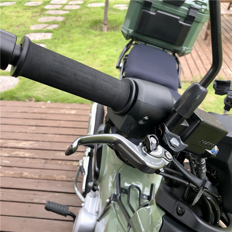 Honda WING Cross Cub 110 modified aluminum alloy short two-finger ...