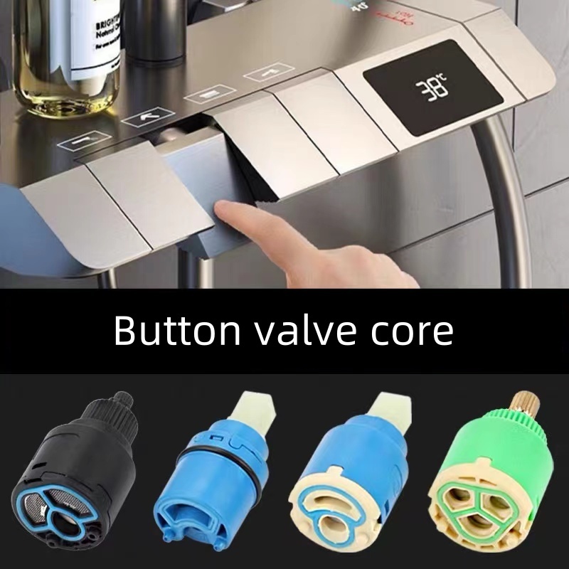 Shower Valve Ceramic Faucet Cartridge 2/3/4/5 Way Shower Diverter ...