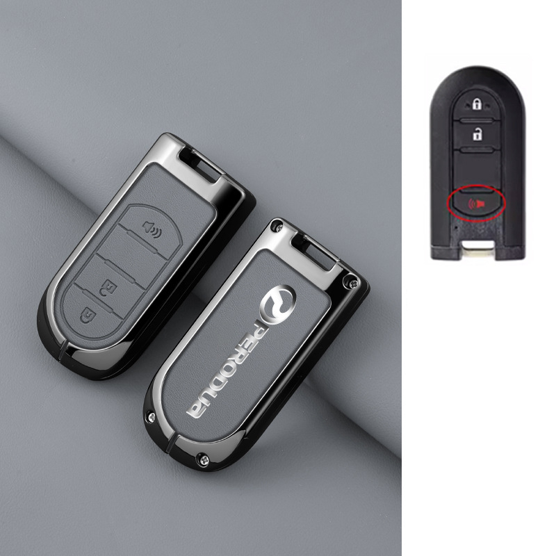 Perodua New Axia Myvi Key Cover Carbon bezza keychain alza key case ...