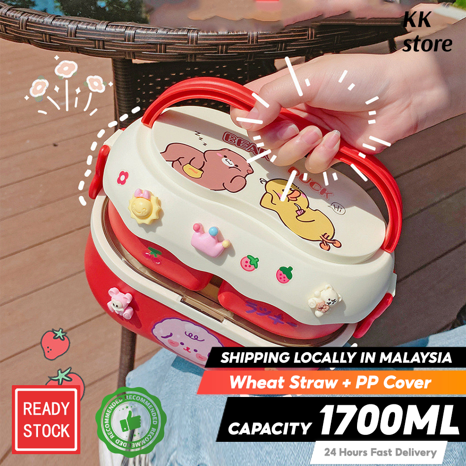 𝑲𝑲 Ready Stock Sleepy Bear Cute Double Layer Heat Cartoon Insulation ...