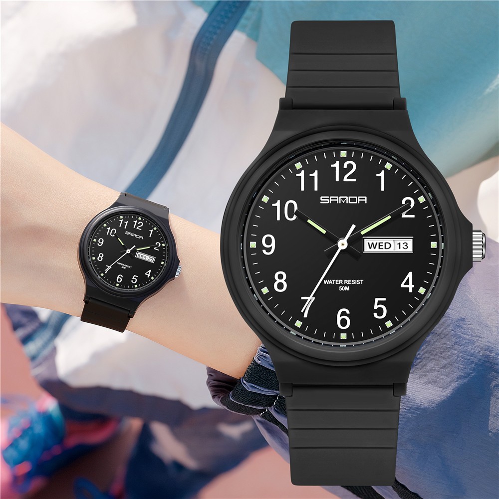 SANDA Men's Fashion Ultra Thin Watches Men Quartz Watch Business ...