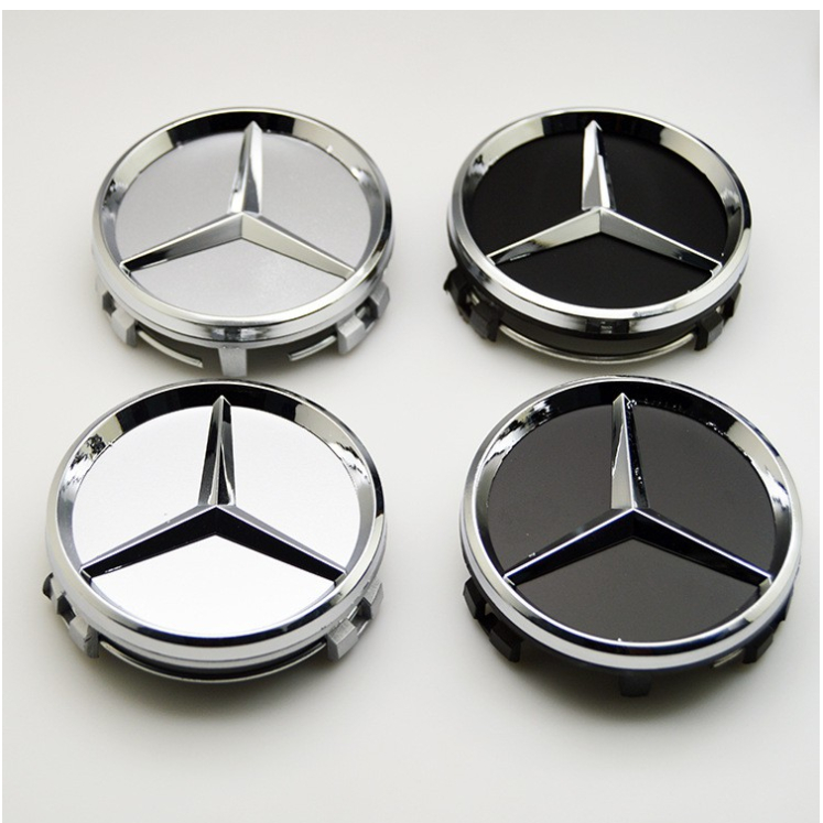 75mm Car Wheel Center Hub Caps Rim Cover Badge For Mercedes Benz W201 ...