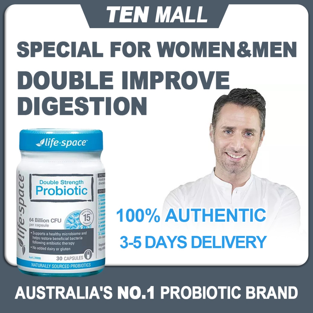(EXP:2026/11) 【Double Strength】Life Space Double Strength Probiotic (30 ...
