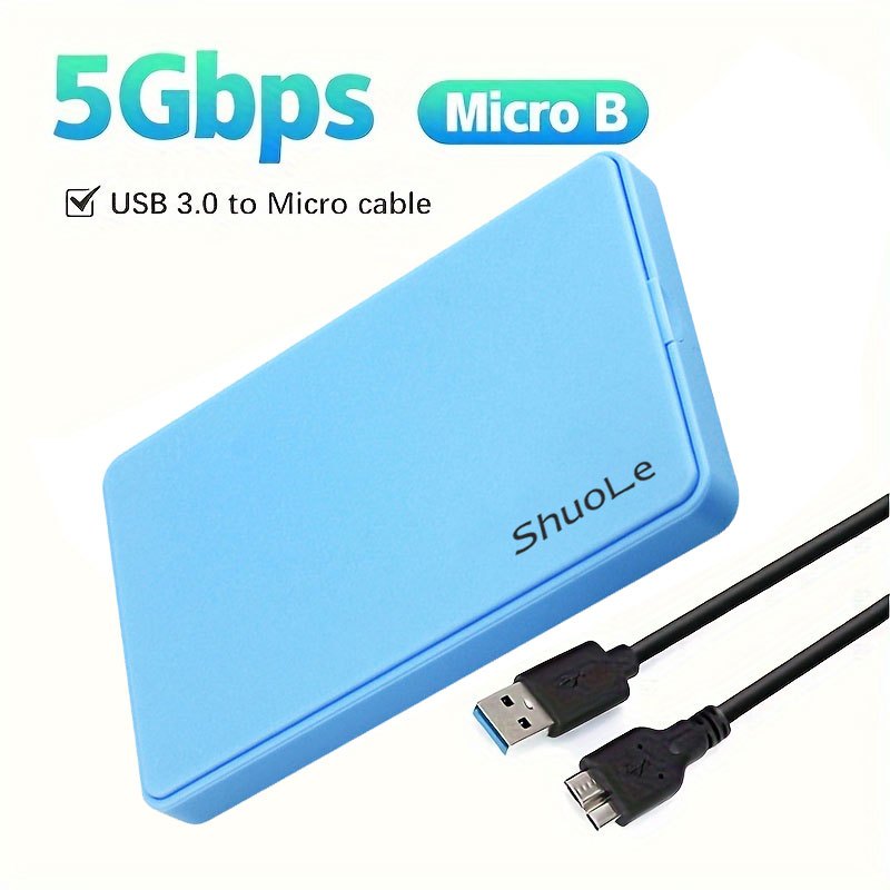 ShuoLe Hard Disk Case HDD Case SATA to USB 3.0 HDD Enclosure Hard Drive ...
