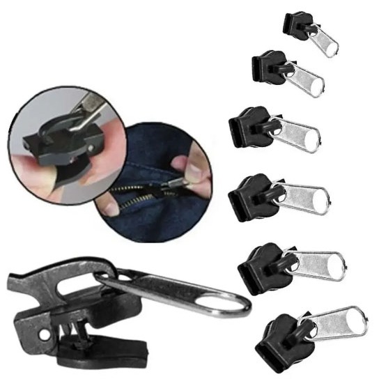 Universal Zipper Repair Kit Replacement Zip Slider Teeth Rescue New ...