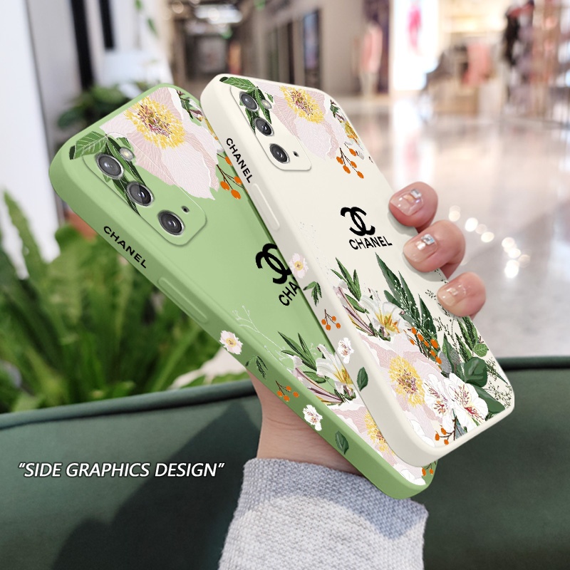 Scented Flower Phone Case For Samsung Galaxy A16 A06 A15 A25 A35 A55 A05 A05S 4G 5G Liquid ...