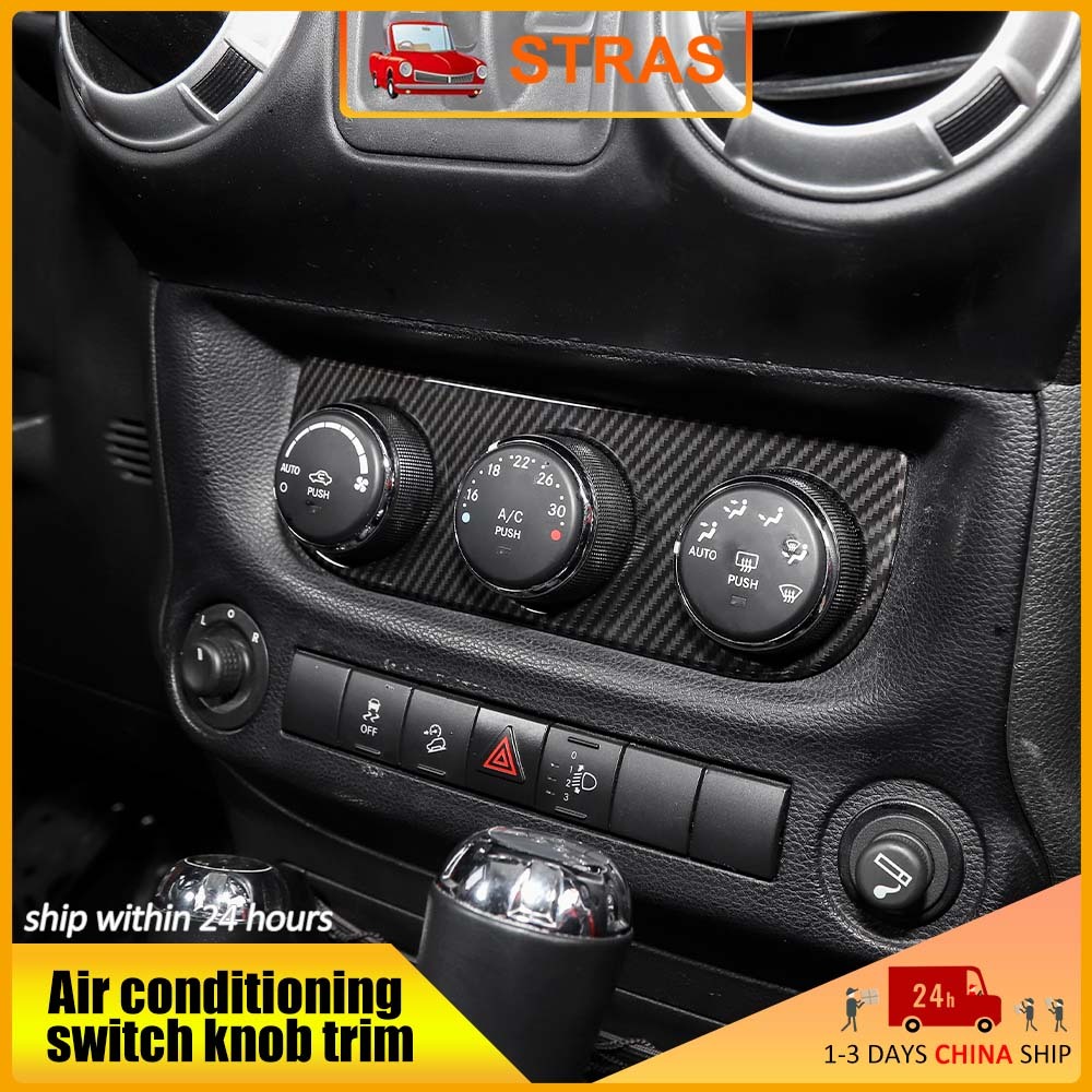 [Ready Stock] Car Air Conditioning Switch Knob Trim for Jeep Wrangler ...