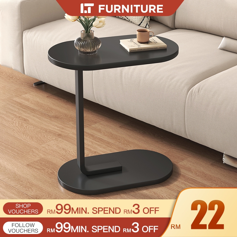 Bedside Table Sofa Side Table Meja Kopi Living Room Coffee Table Meja ...
