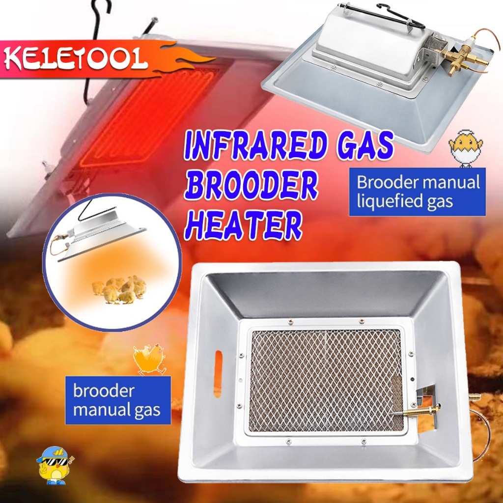 gas brooder Brooder Heater Heater ayam heater brooder 红外线加热器Automatic ...