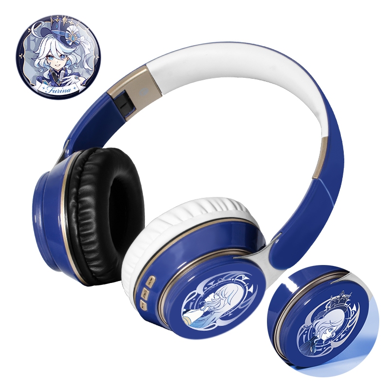 Genshin impact headphone Arlecchino wireless bluetooth headset xiao ...