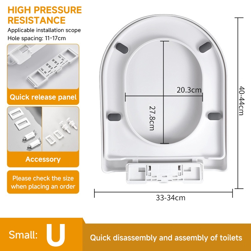 Local shipment 】100% Original Toilet Seat Toilet Cover Replacement With ...