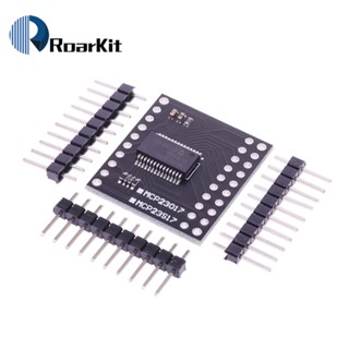 MCP23017-E/SS IIC I2C SPI MCP23S17 Bidirectional 16-Bit I/O Expander Pins 10Mhz For Arduino ...