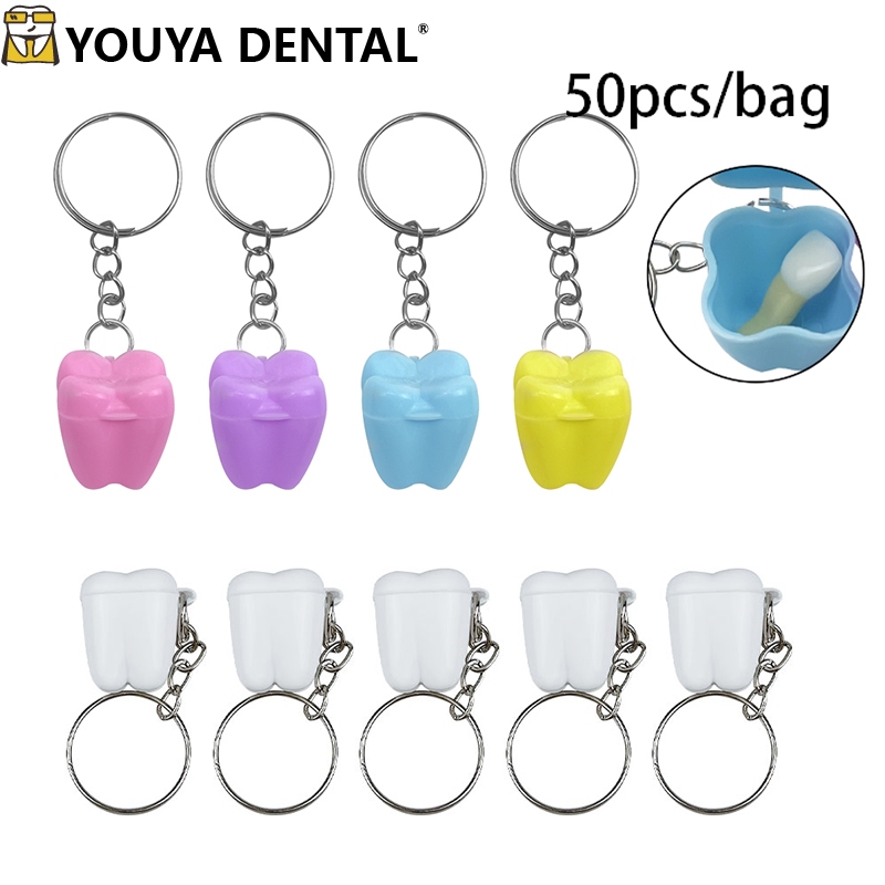 50pcs Baby Tooth Storage Box Tooth Fairy Milk Teeth Box Children's ...