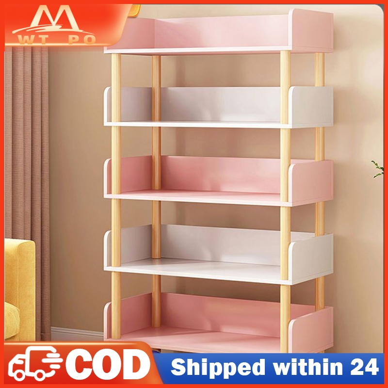 5 Layers Multipurpose Shelves Book Shelf Living Room Rack household ...