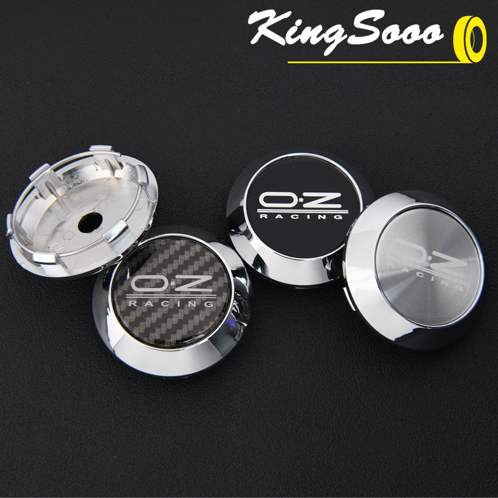 4PCS JDM OZ Cap Sport Rim 63mm Clip O.Z Racing Emblem Sticker Wheel ...