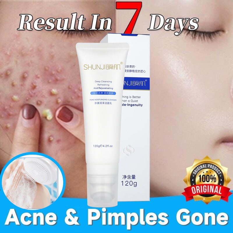 pencuci muka - facial cleanser - acne cleanser 120g 洗面奶 Deep Cleansing ...