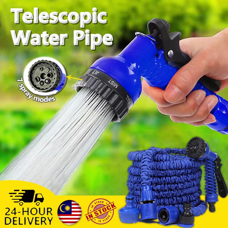 🔥READY STOCK🔥Outdoor Garden Watering Hose High Pressure Expandable Car ...