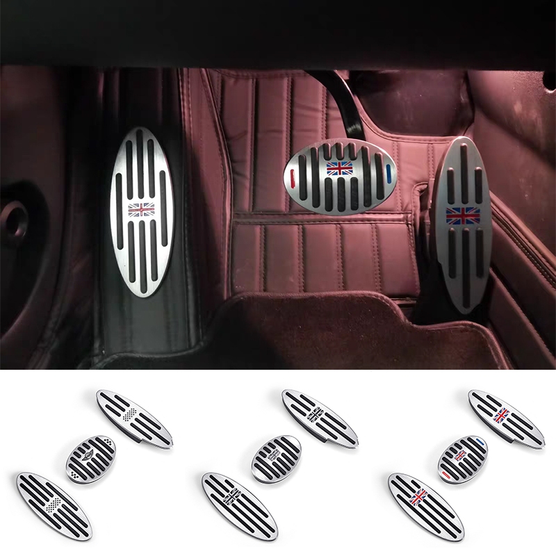 Foot Pedal Cover Sticker for Mini Cooper One S R50 R53 R55 R56 R60 F55 ...