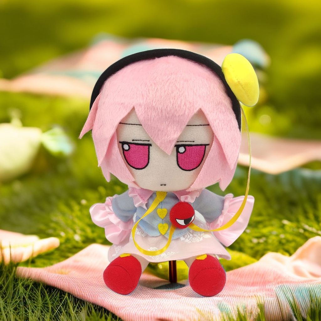 Anime TouHou Project Plush Komeiji Satori Cosplay Cute Doll Stuffed ...