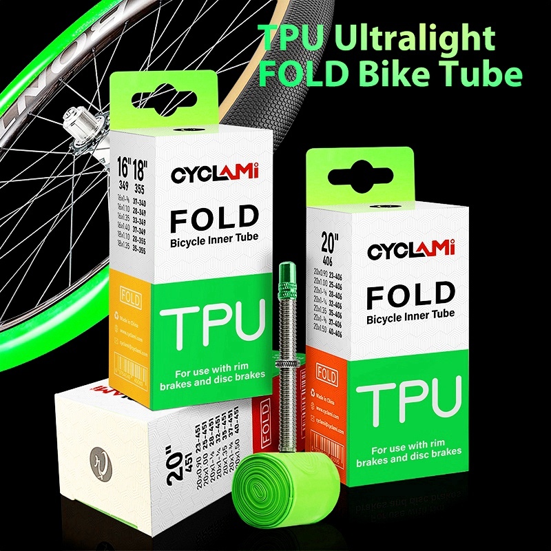 CYCLAMI 26g Ultralight Bike Inner Tube 700 X16 18 20 Folding Bicycle ...