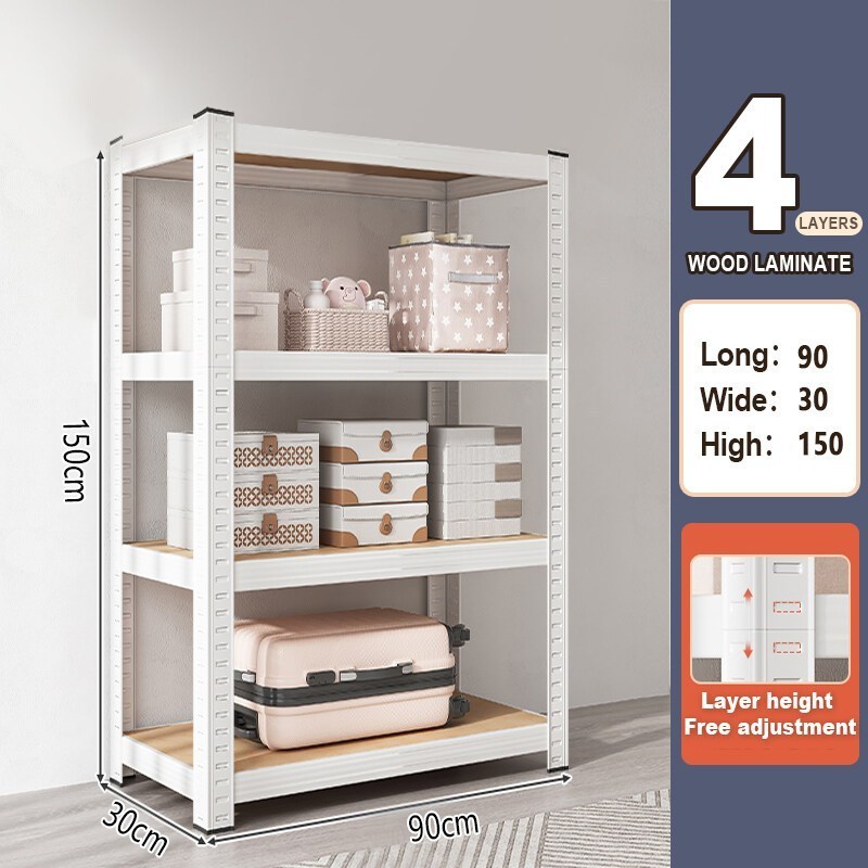 6Tiers/5Tiers/4Tiers/3Tiers Metal Boltless Rack Home kitchen Store ...