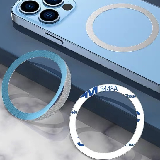 Magnetic Sticker Metal Ring Adhesive Metal Ring Sticker | Shopee Malaysia