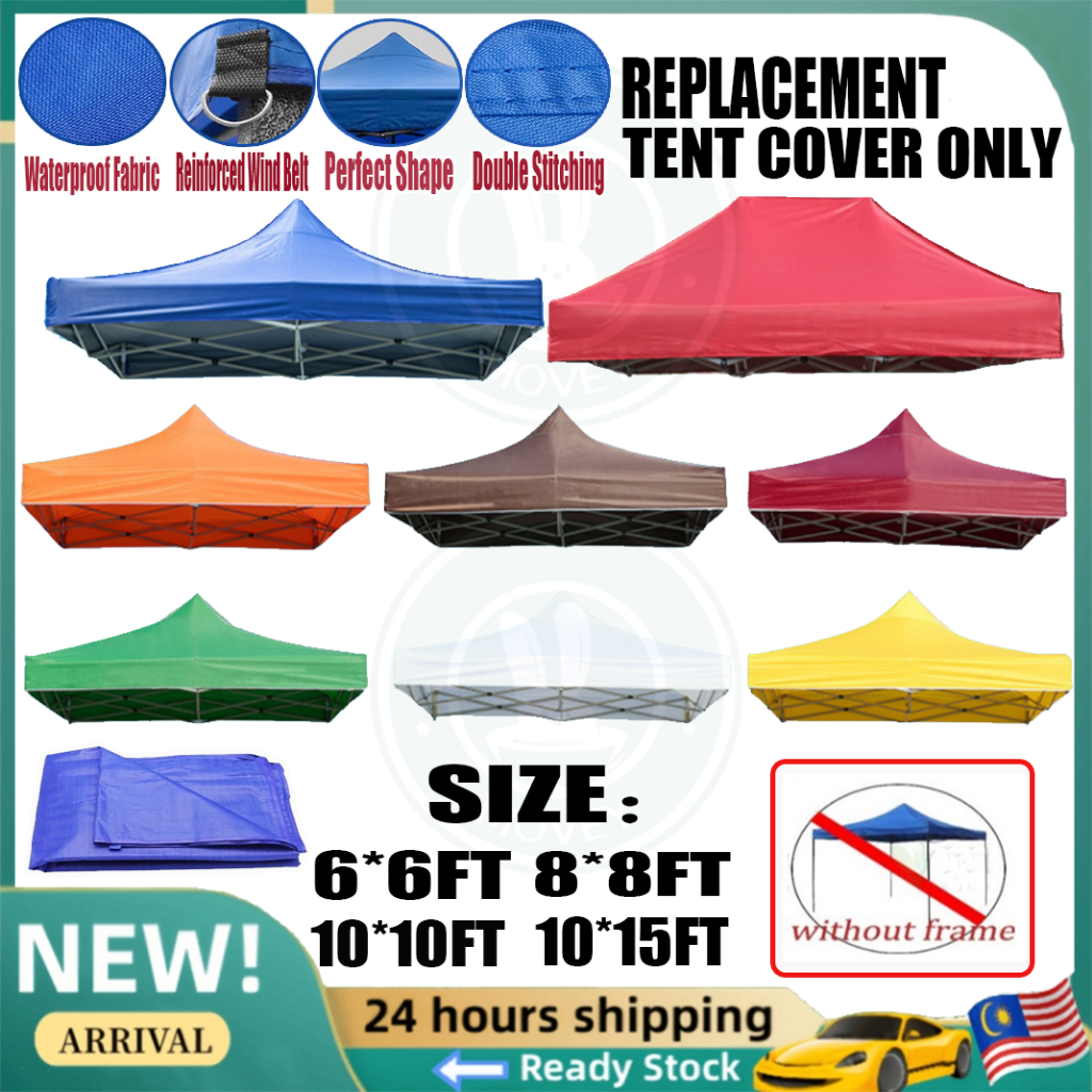 Malaysia Spot kain canopy 10x10 Kanopi Pasar Malam Kain Kanopi 8x8 Kain ...