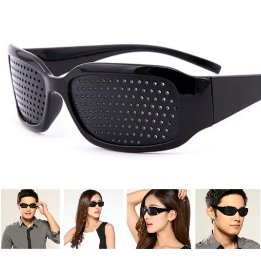 Vision Care Wearable Corrective Glasses Improver Stenopeic Pinhole Pin ...