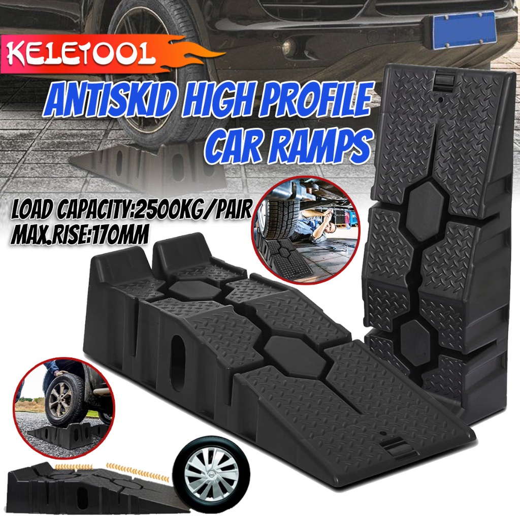 Jack Stand Heavy Duty Plastic Car Ramps Ramp Car Vehicle Truck ...