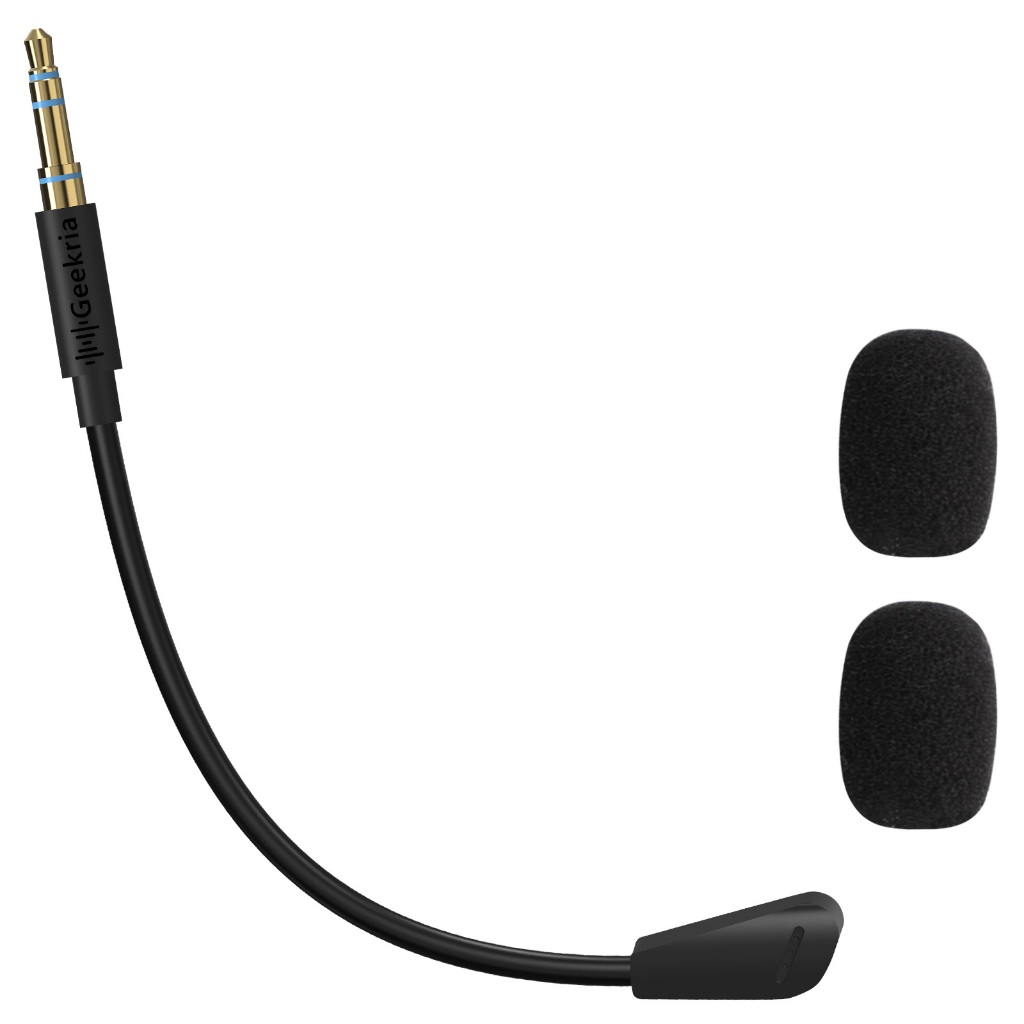 Geekria 3.5mm Detachable Boom Mic Replacement Compatible with G PRO X ...