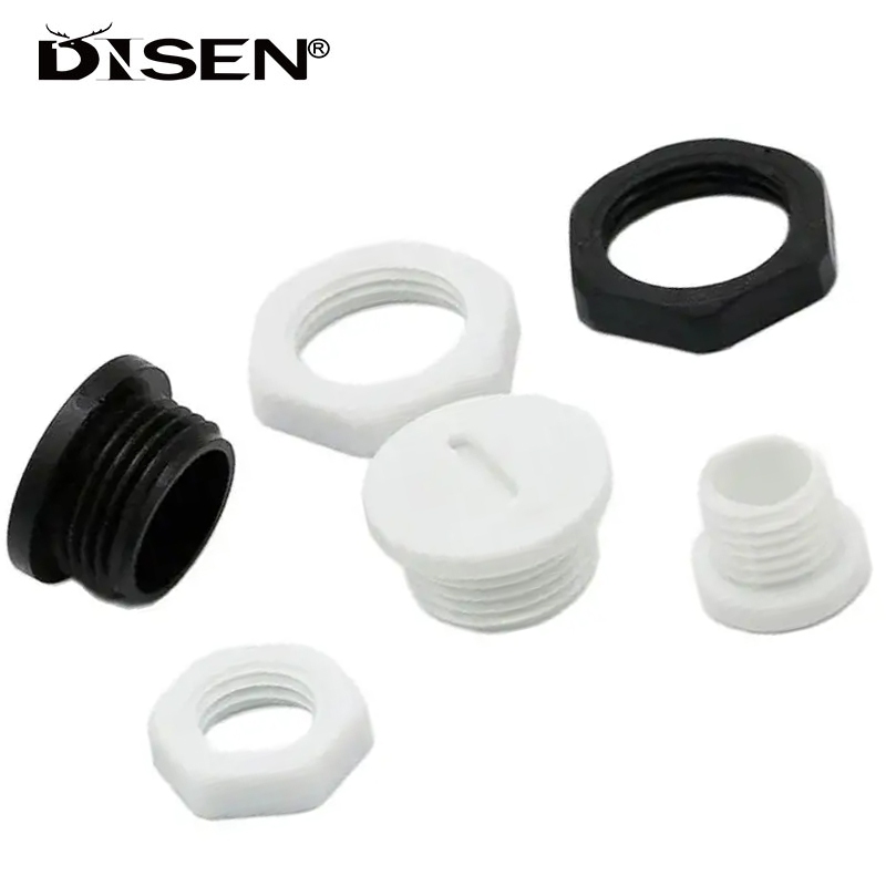 2/4/5/8Pcs M12-M32 Plastic Plug IP68 Waterproof Nylon Thread Hole Plug ...