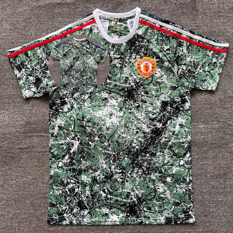 New 24-25 Manchester United Rose Special Edition Men Football Jersey ...