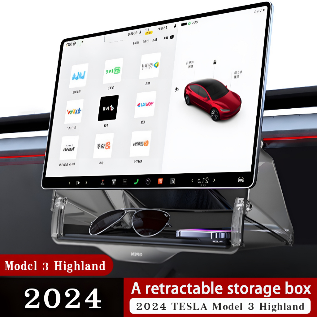Suitable for 2024 Tesla Model 3 Highland Central Control Screen Rear ...
