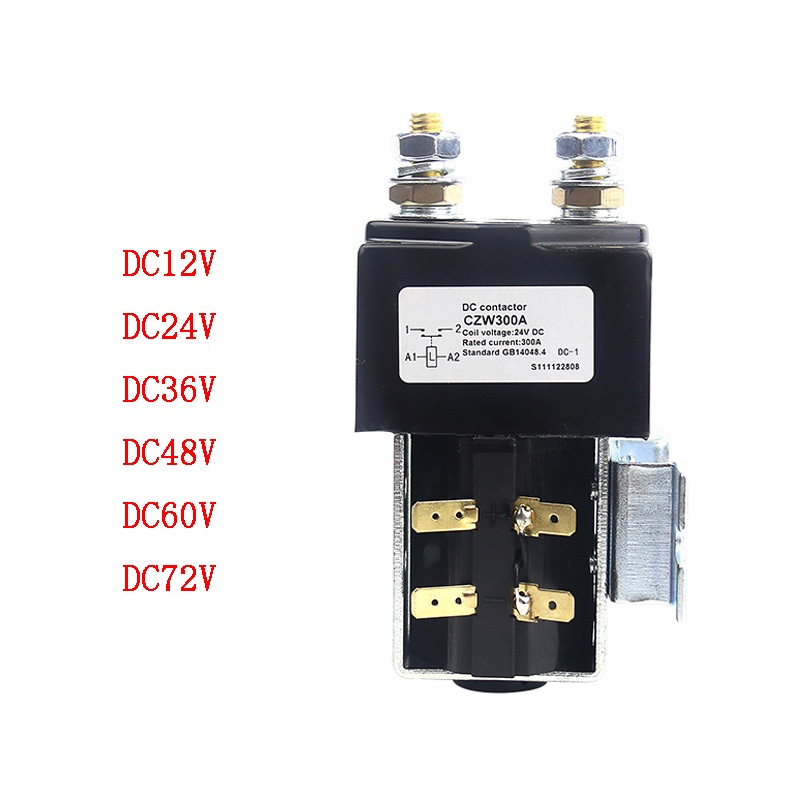 DC Contactor CZW300A Power Relay 12V 24V 36V 48V 60V 72V for Car ...