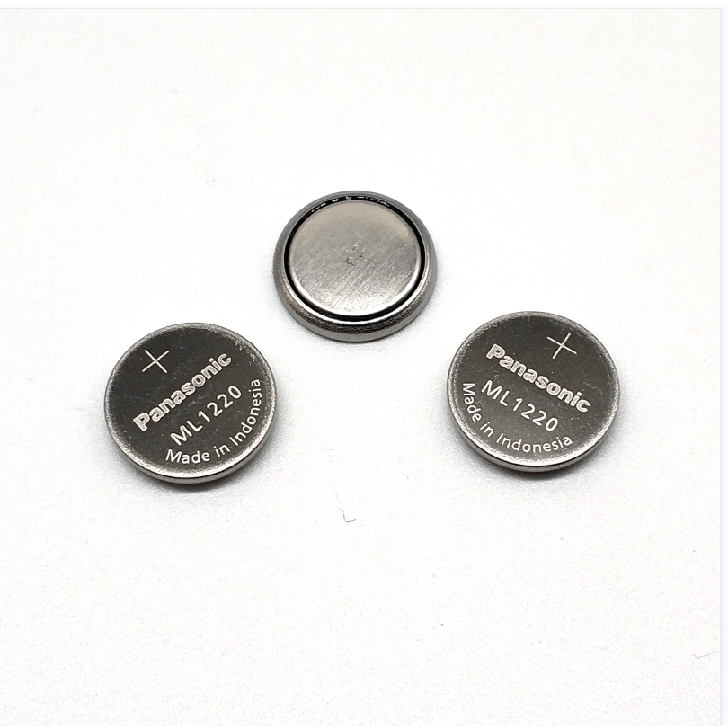 2pcs ML1220 Panasonic ML1220 Rechargeable Sub Button 3V Replace FDK ...