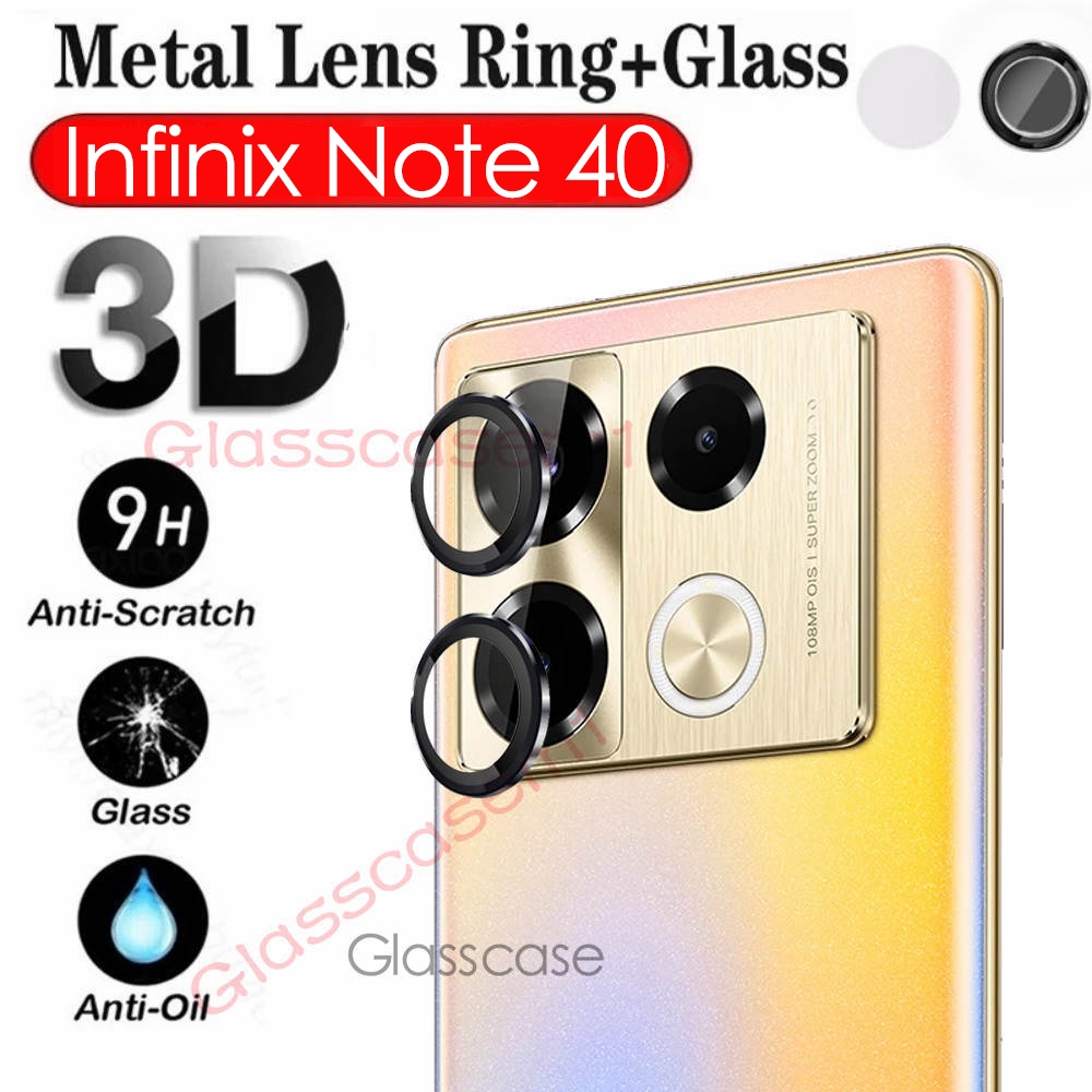 Metal Camera Lens For Infinix Note 40 Note40 InfinixNote40 4G X6853 9H ...