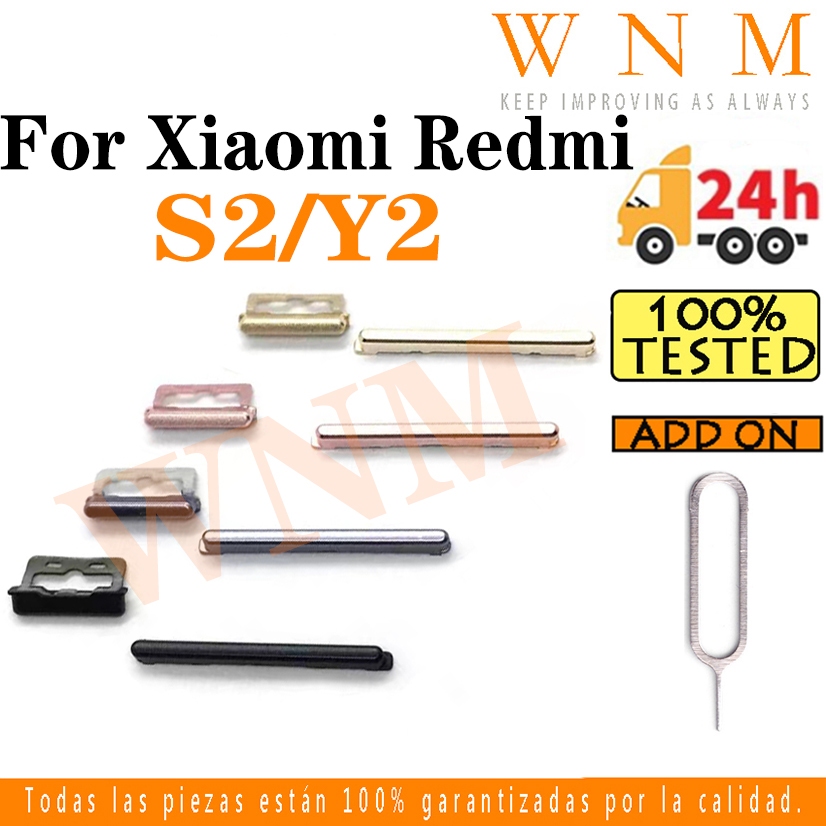 Power button For Xiaomi Redmi S2 Y2 Power and Side Button Keys button ...