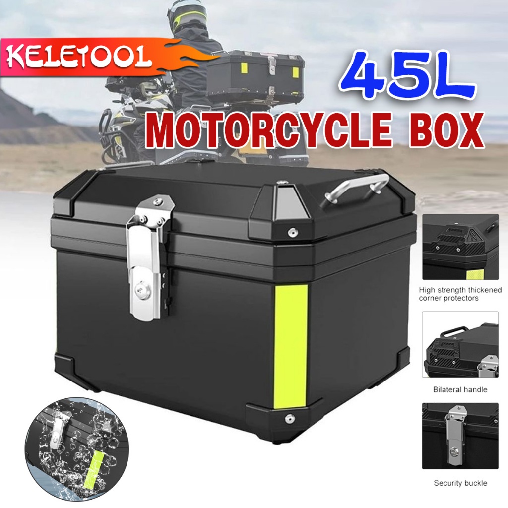 45L Top box aluminium box motorcycle Motorcycle Accessories motorcycle ...