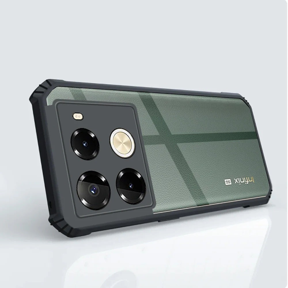 Heavy Duty Transparent Acrliy Back Casing For Infinix Note 40 Pro+ ...