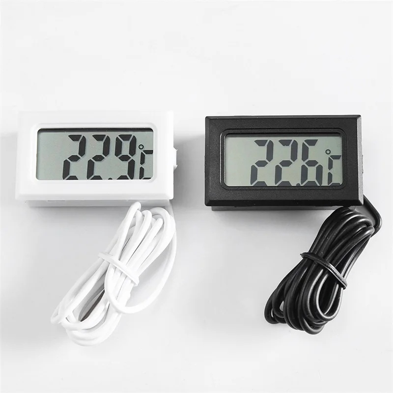 LCD Digital Thermometer Temperature Sensor Temperature Tester Detector ...