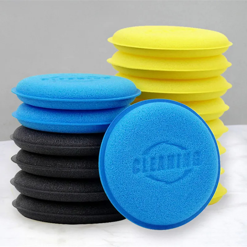 Car Foam Sponge Wax Applicator Cleaning Detailing Pads Car Waxing ...