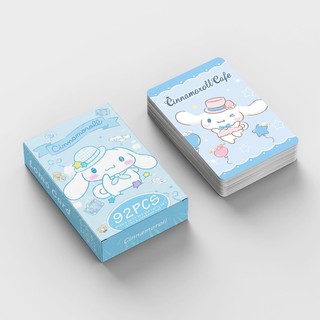 Sanrio Cinnamoroll Photocard Lomo Card Postcard Sticker 92pcs/box ...