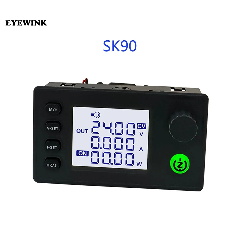 SK90 CNC adjustable DC voltage regulator DIY constant voltage and constant current charging ...