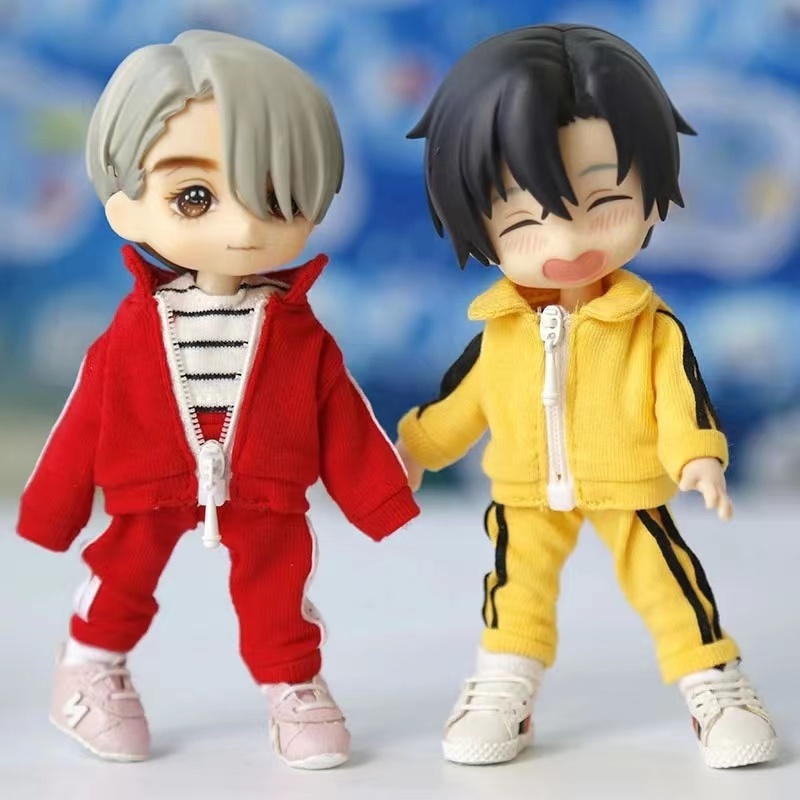 OB11 Doll Sports Clothes Sets (Coat Pants) 1/12 BJD Doll Clothes GSC ...