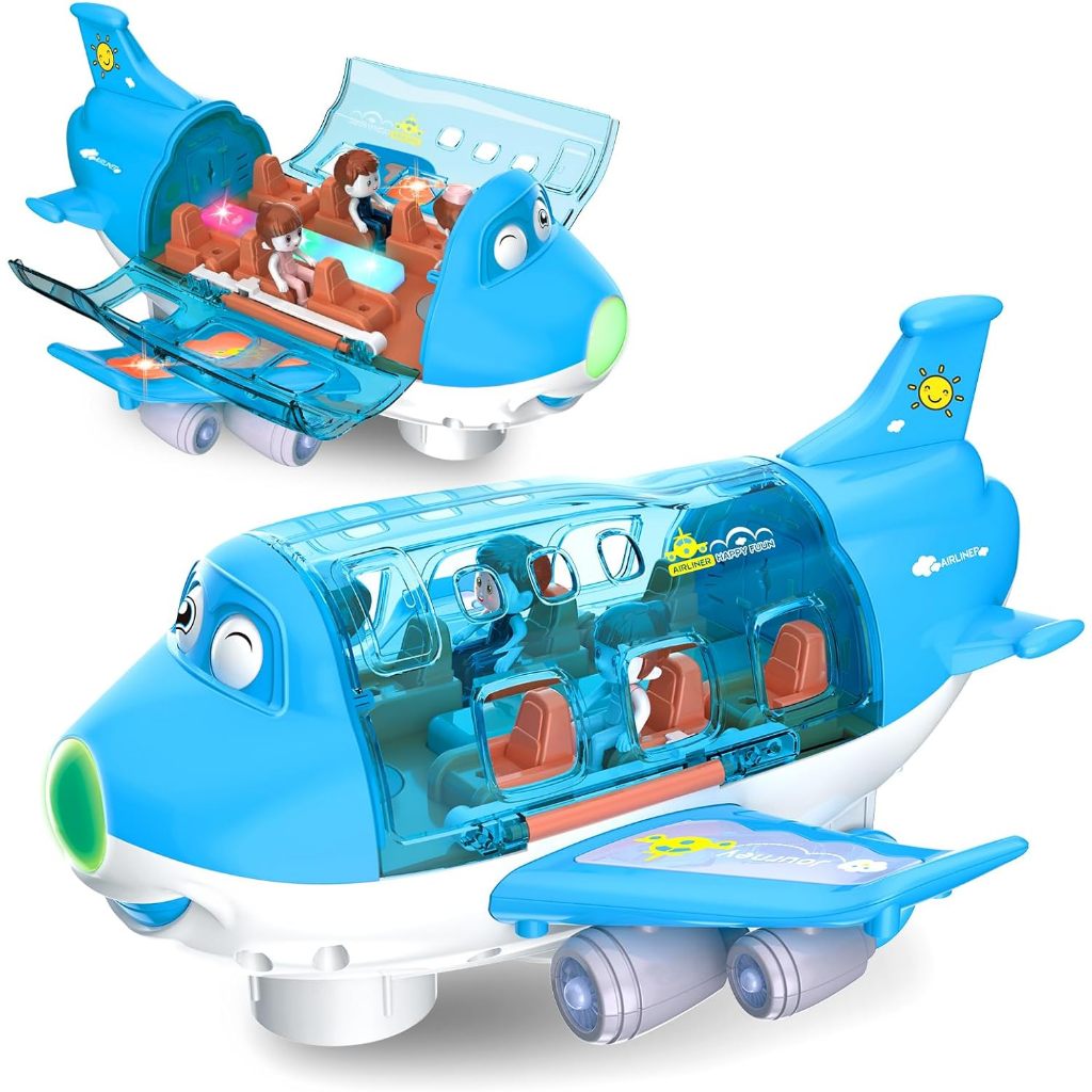 Airplane Toys for Toddlers, Plane Toys for 2 3 4 5 Year Old Boys Girls ...